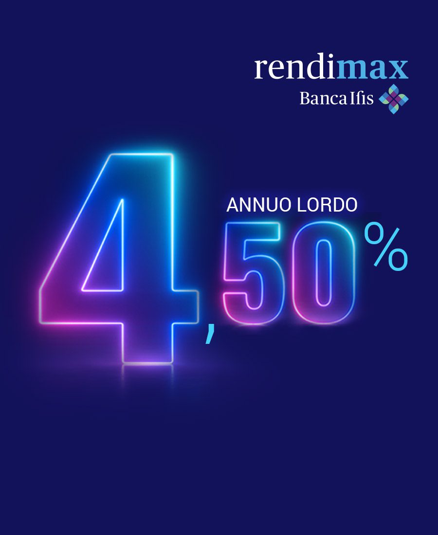 Rendimax Conto Deposito: calcola il rendimento | Banca Ifis